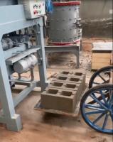 China Small Brick Machine Suitable For Slag Sand Gravel Aluminum Red Slag for sale
