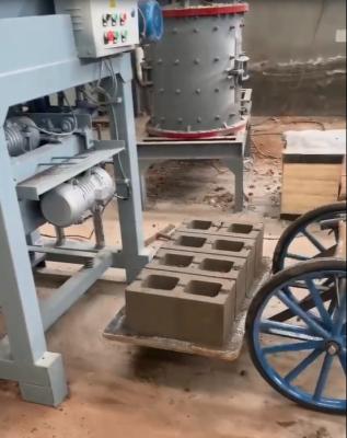 China Small Brick Machine Suitable For Slag Sand Gravel Aluminum Red Slag for sale