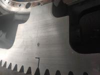 China Customized Pressure Angle Helical Gear Rack And Pinion For Ball Mill for sale