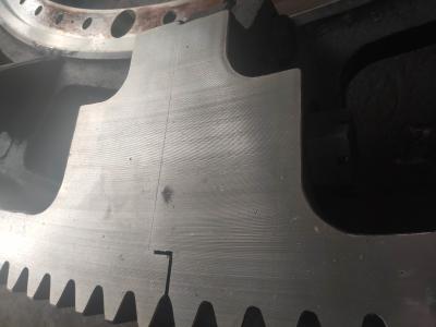 China Customized Pressure Angle Helical Gear Rack And Pinion For Ball Mill for sale