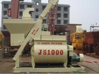 China Js Series Concrete Mixer Cement Plant Equipments With Discharge Capacity 350l for sale