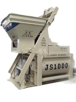 China Easy To Use Electric JS1000 Concrete Mixer For Cement Plant Equipments for sale