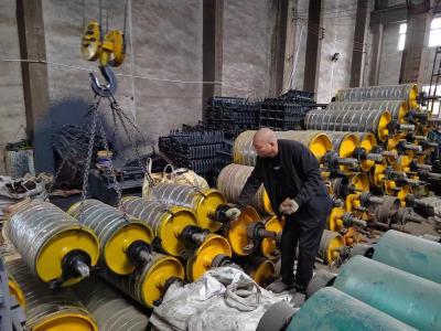 China Mining Equipment Conveyor Belt Rollers Galvanized Driven Heavy Duty Fixed Drive Ss 201 for sale
