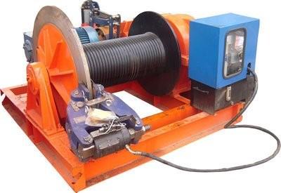 China JK Conveying Hoisting Machine 1.5 Tons 3 Axis 7.5KW Electric Winch for sale