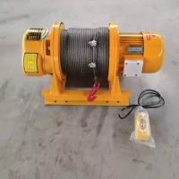 China Electric Diesel Driven Winch With Rope Capacity 9.3mm / 130m for sale