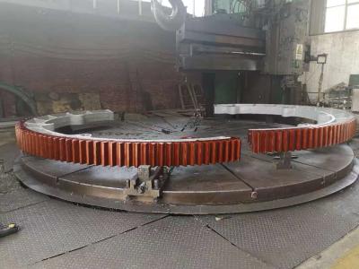 China Diameter 100-16000mm Ball Mill Girth Gear Casting for sale