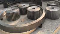 China Customized Cement Ball Mill Pinion Gear Carbon Steel for sale