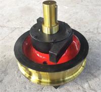 China Alloy Steel Castings And Forgings Customizable Crane Wheel Sky Wheel for sale