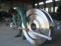 China Heavy Industry Single Casting Forge Crane Wheel for sale
