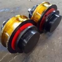 China Custom Castings And Forgings Iron Crown Sheave Crane Wheel For Mining Machine for sale
