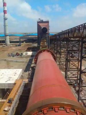 China Metallurgical Industry 600t/D Zinc Oxide Cement Rotary Kiln Complete Production Line for sale
