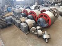 China Customized High Temperature Resistant Rotary Kiln Idler Roller Gear Ring Accessories for sale
