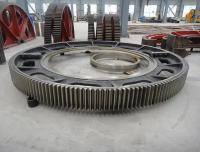 China Wear-Resistant Low-Noise Rotary Kiln Large Gear Ring Large Industrial Accessory for sale