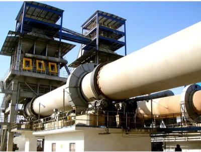 China Steel Cement Rotary Kiln For Cement Production Process for sale