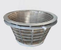 China Vertical And Horizontal Centrifuge Screen Baskets In Stainless Steel For Separation for sale