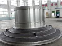 China Cast Steel Ball Mill End Cover With Large R Rounded Corners CITIC HIC Machine Parts for sale