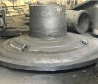China Cast Steel Ball Mill End Cover With Large R Rounded Corners CITIC HIC Machine Parts for sale