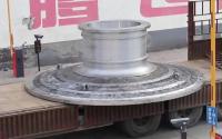 China Wear-Resistant Alloy Ball Mill End Cover Hollow Shaft Integrated Casting for sale