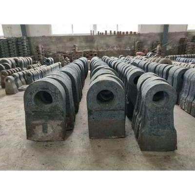 China High Chromium Alloy Crusher Hammer Wear-Resistant Accessories Mining Crusher Wearing Parts for sale