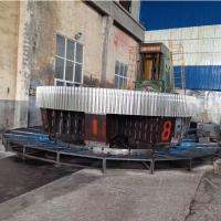 China Ball Mill Large Gear Ring Cast Steel Tooth Surface Fine Grinding Customization for sale