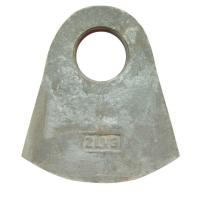 China Special Heat Treatment Bimetallic Synthetic Hammer Crusher Hammer Head for sale