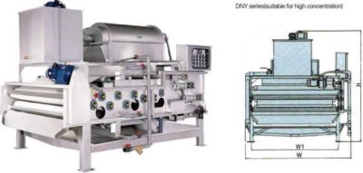 China Industrial Grade Drum Belt Thickening And Dewatering Machine Sludge Treatment Equipment for sale