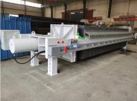 China Compact Structure Fully Automatic Unloading Once Open Filter Press for sale