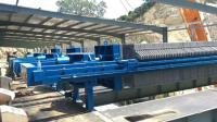 China Stable Operation Manual Pull Plate Hydraulic Recessed Filter Press for sale