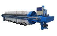 China Solid-Liquid Separation Filtration High Pressure Round Plate Filter Press for sale