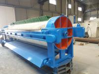 China Solid-Liquid Separation Filtration High Pressure Round Plate Filter Press for sale
