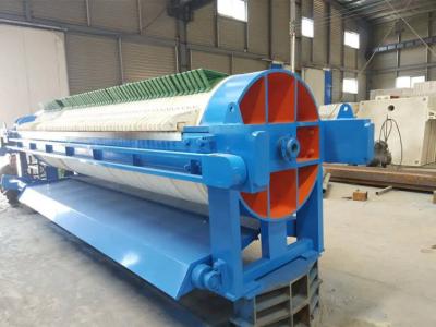 China Solid-Liquid Separation Filtration High Pressure Round Plate Filter Press for sale