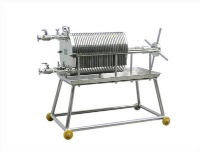 China Widely used in various thicknesses Stainless Steel Filter PressFor Fine Filtration for sale