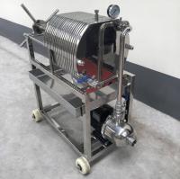 China Widely used in various thicknesses Stainless Steel Filter PressFor Fine Filtration for sale