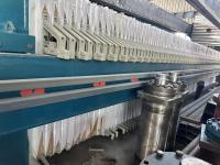 China Intelligent Walking Filter Press With Automatic Filter Cloth Correction System for sale