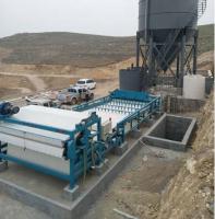 China High-Efficiency Three Filter Belt Type Concentrated Filter Press for sale