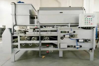 China automation Drum Concentrated Belt Fiter Press Stainless Steel Or Carbon Steel for sale