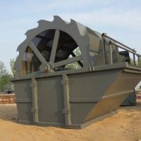 China Wheel Sand Washing Machine With Powerful Processing Capacity for sale