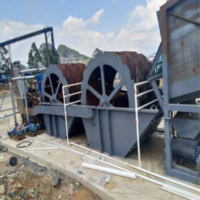 China Wheel Sand Washing Machine With Powerful Processing Capacity for sale