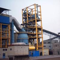 China Compact Footprint Simplified Process For Slag Vertical Roller Mill for sale