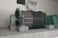 China JKM JKMD Tower Multi Rope Friction Mine Hoist Landing for sale