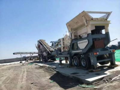 China Mobile Crushing Plant Operates Smoothly With Stable Material Output for sale