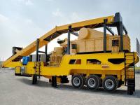 China Mobile Crushing And Screening Station With Convenient Relocation for sale