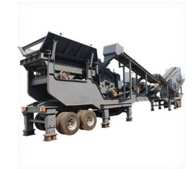 China Mobile Crushing And Screening Station With Convenient Relocation for sale
