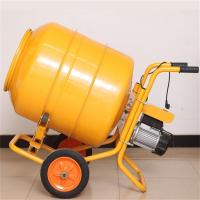 China Cement Plant Equipments Featuring Portable Hand Push Mixer For Small Scale Concrete Mixing for sale