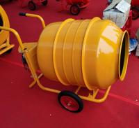 China Cement Plant Equipments Equipped With Corrosion Resistant Drum And Mobile Handcart Frame For Concrete Mixing Operations for sale