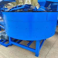China Cement Plant Equipments Concrete Flat Match Mixer for Preparing Concrete Mortar and Various Construction Applications for sale