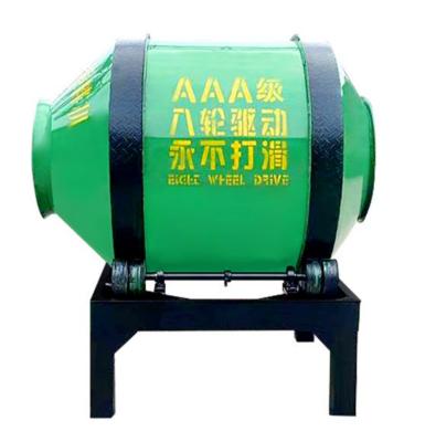 China Cement Plant Equipments Small Drum Mixer Portable Rotary Drum Mixer For Cement Production Line for sale