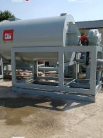 China Cement Plant Equipments Mobile Wheel Horizontal Mortar Mixer Easy Transfer For Construction Sites for sale