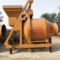 China Industrial JZC Tipping Drum Mixer Customizable Cement Plant Equipments for sale