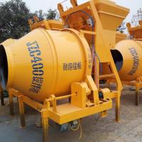 China Heavy Duty JZC Tipping Drum Mixer Wear Resistant Cement Plant Equipments for sale